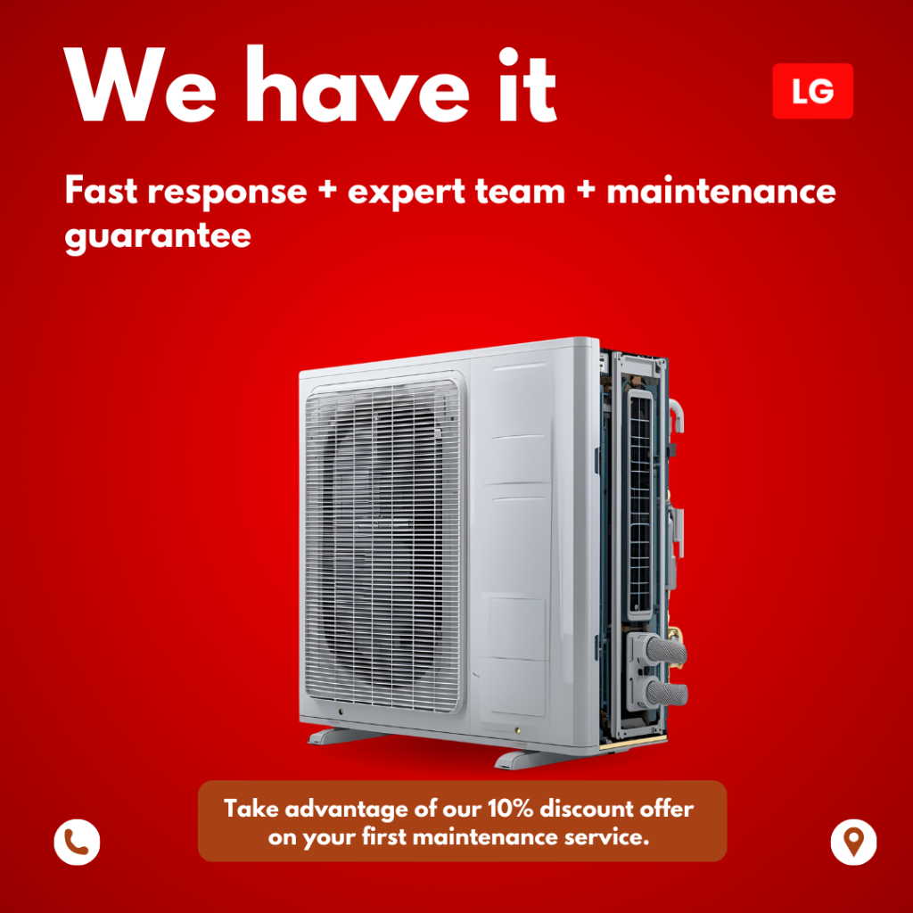 LG Maintenance in Sheikh Zayed – Book Now & Save